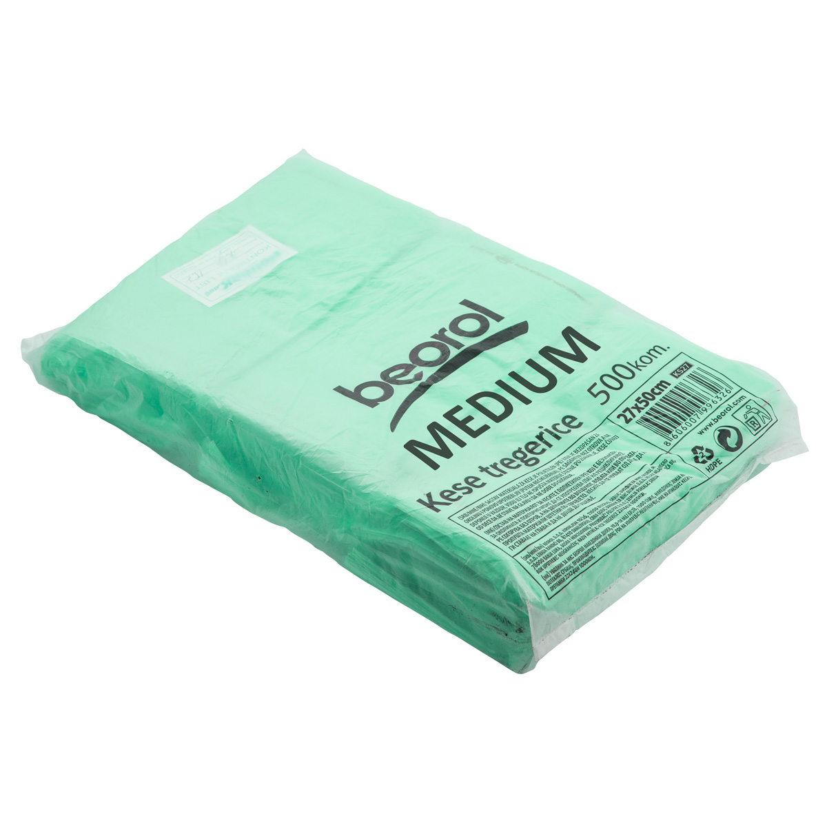 Kese tregerice 27x50cm, 500kom KS27 | Beorol Montenegro